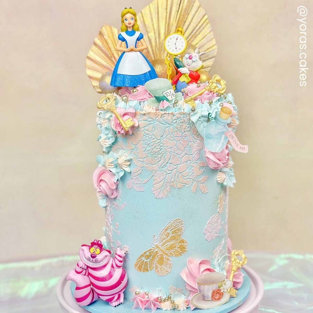 Cheshire Cat - Alice In Wonderland Cake Figure Topper – The Cake ...